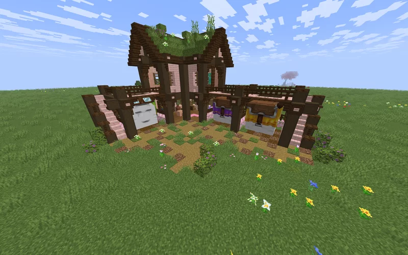 Happy Ghast Docking Station Minecraft Map