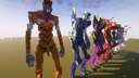 All Neon Genesis Evangelion Eva TV show versions Minecraft Map