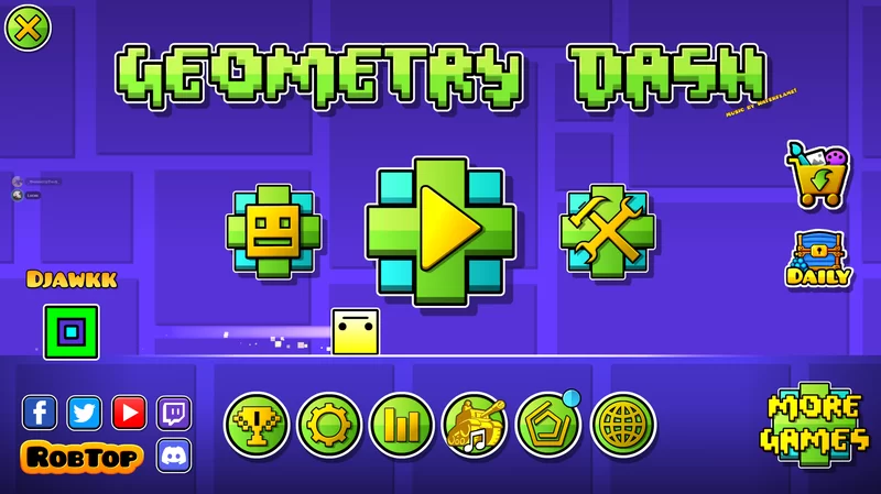 Geometry Dash in Minecraft - 1.21.11 ONLY ONE PLAYER MUST BE IN THE MAP ...