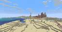 A small desert town with mosque Minecraft Map