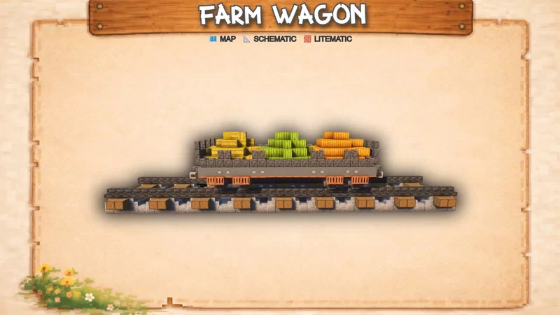 Ironfall - Farm Wagon Minecraft Map