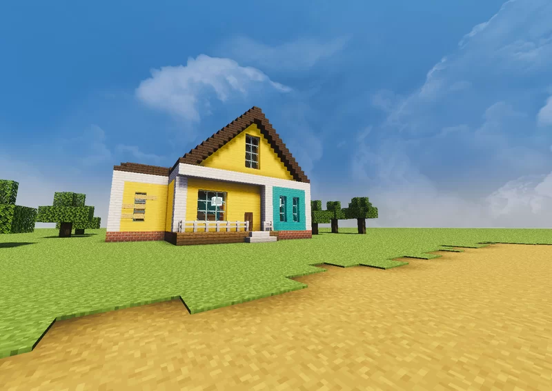 Weird Neighbor Pre-Alpha Minecraft Map