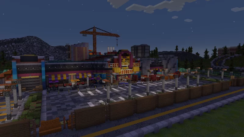 Fredbear's Pizza Place map (Management Wanted mod) Minecraft Map