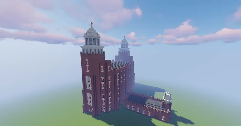 Logan Utah Temple Minecraft Map
