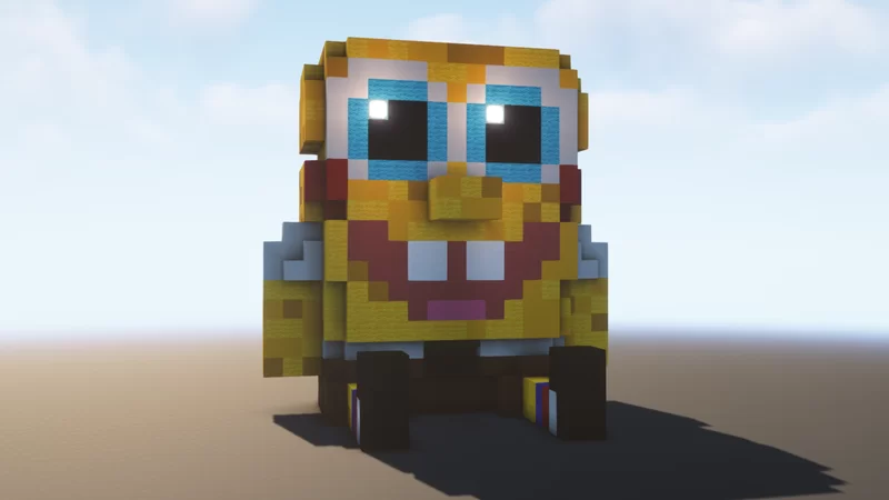 SpongeBob Statue Minecraft Map