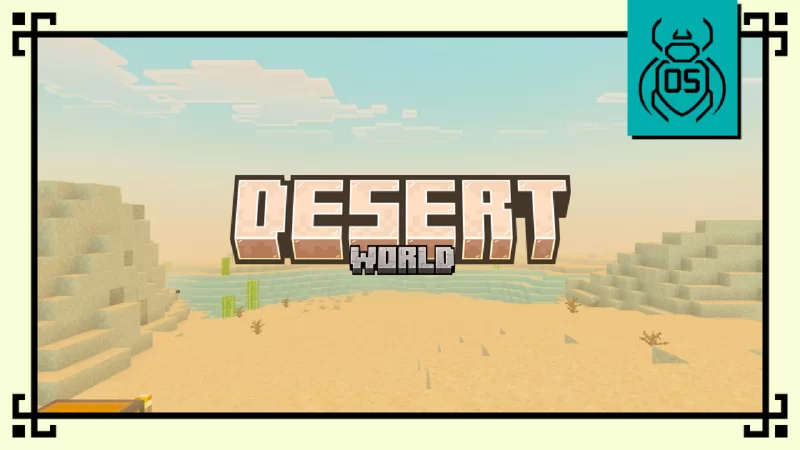Desert World #1 Minecraft Map