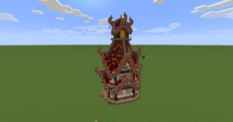 Red_Magic_House Minecraft Map