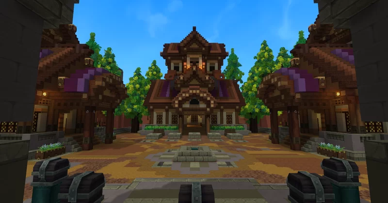 Hytale Amethyst Spawn Minecraft Map