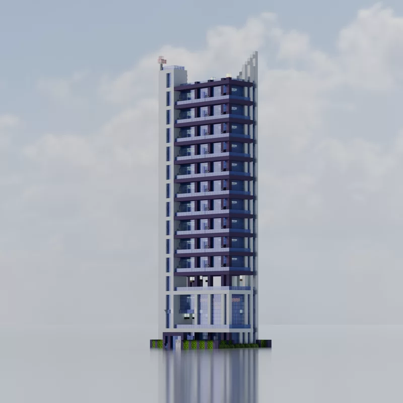 One Elemental Tower Minecraft Map