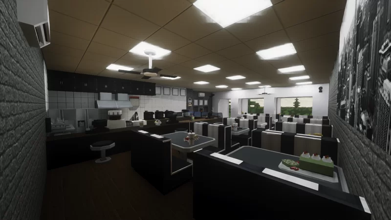 Modern Restaurant 1.20.1 Amberstone... Minecraft Map