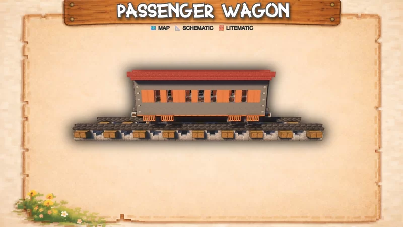Ironfall - Passenger Wagon Minecraft Map