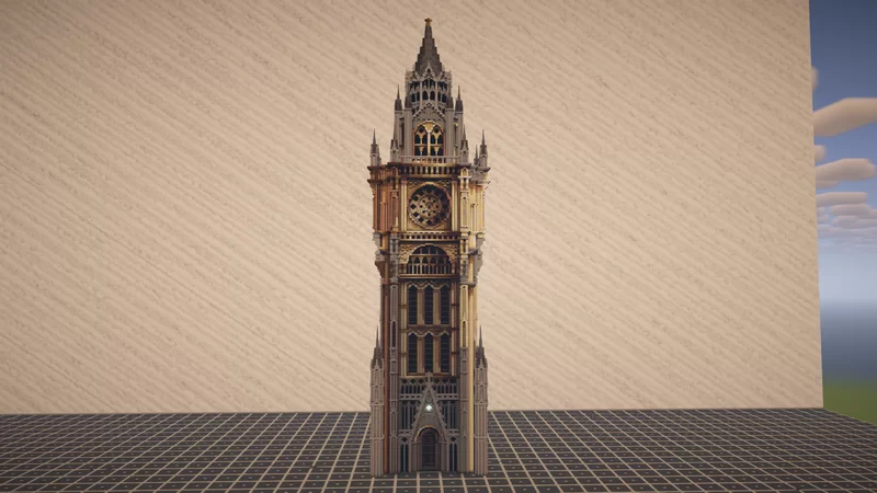 Colored Astral Clocktower (WIP) Minecraft Map