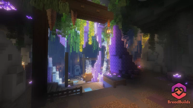 Amethyst Mines Minecraft Map