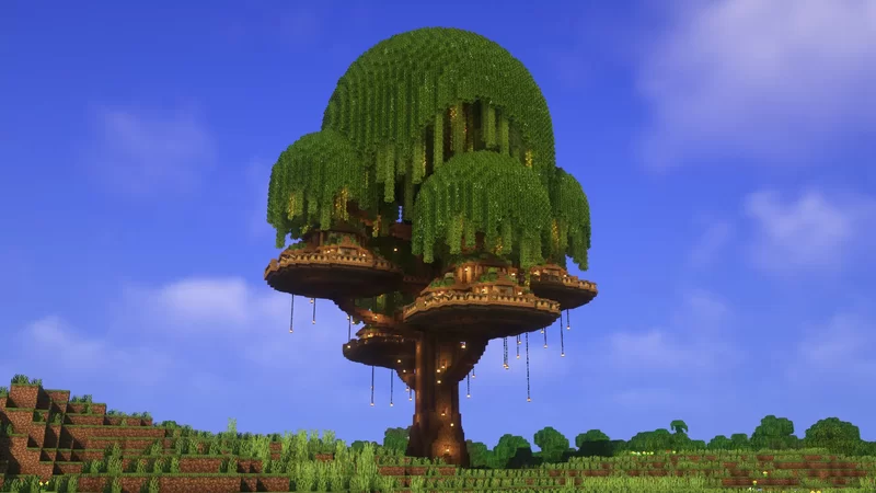 Mega Tree House Minecraft Map