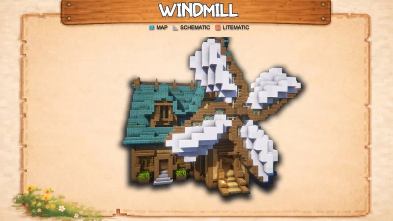 Windmill Minecraft Map