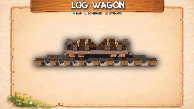 Ironfall - Log Wagon Minecraft Map