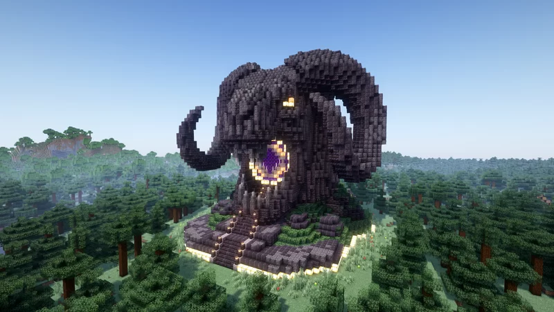 Minecraft Titan Nether Portal Statue V16 Minecraft Map