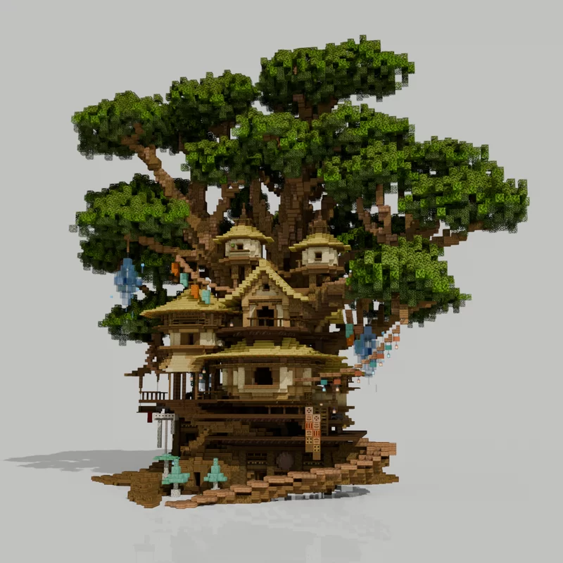 Leafcreast Manor Minecraft Map