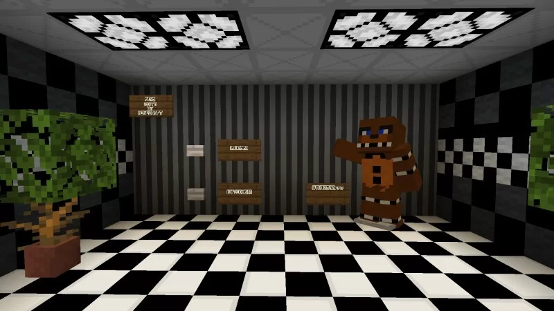 FIVE NIGHT´S AT MINECRAFT Minecraft Map