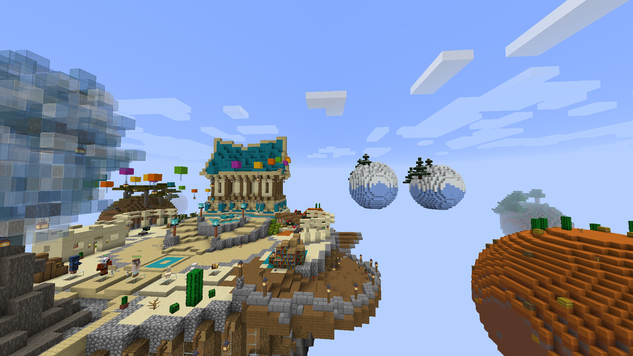 (1.15.2) Skancraft Planetoids Planets Map & Survival server Minecraft ...