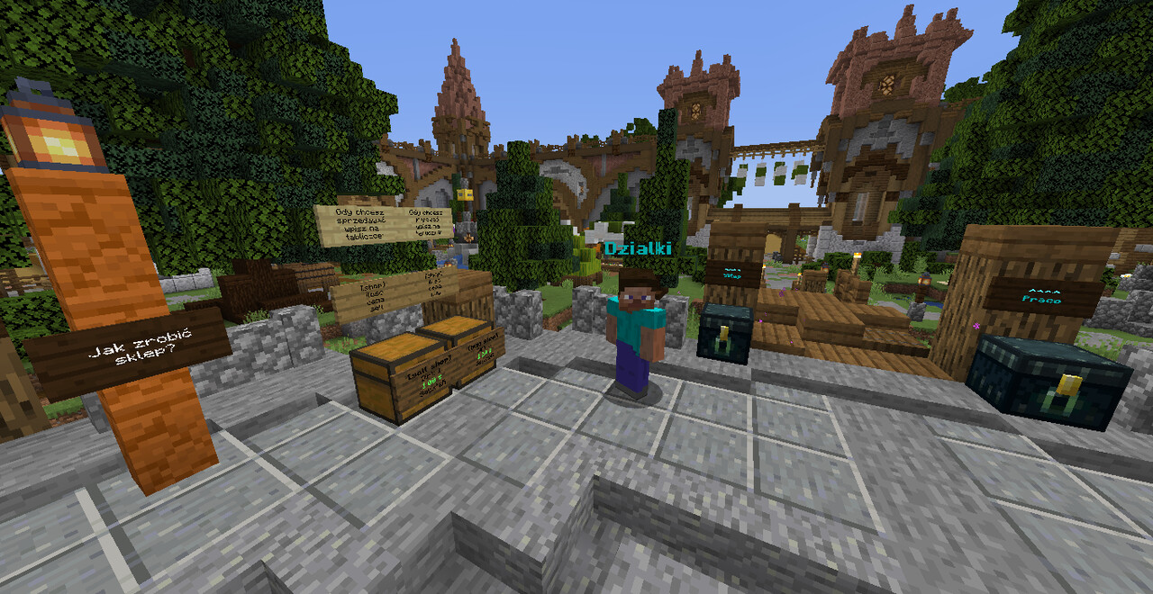 MinePlanet - Polski serwer FreeBuild Minecraft Server