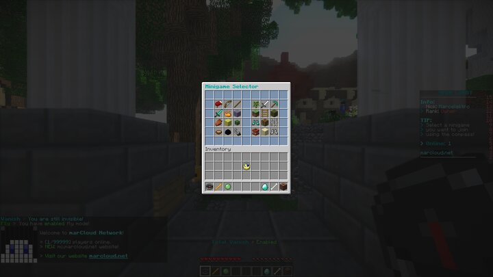 marCloud Minigames Network Minecraft Server