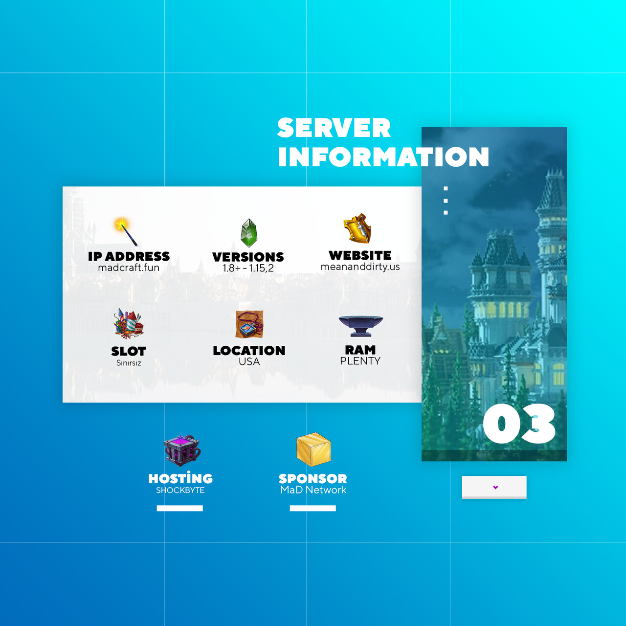 MaD Craft | Custom Survival Experience Minecraft Server