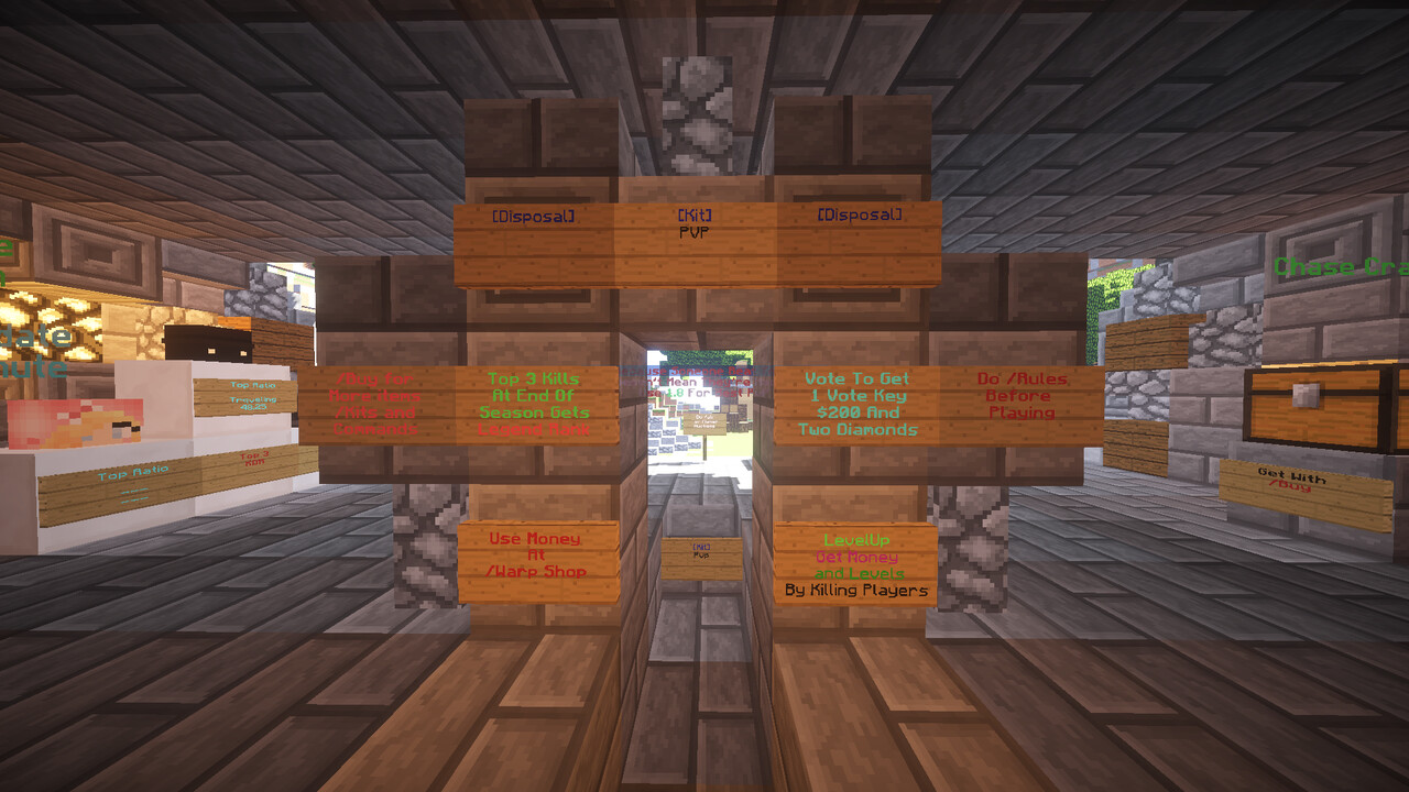 ChaseCraftX KitPvP Server [1.8 - 1.16] NO LAG, DUELS, LEADERBOARDS ...