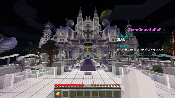Zero Gravity PvP Minecraft Server