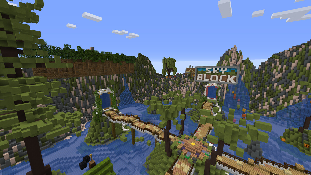 Nostalgia MC |SkyBlock| |Survival| |Creative| Minecraft Server