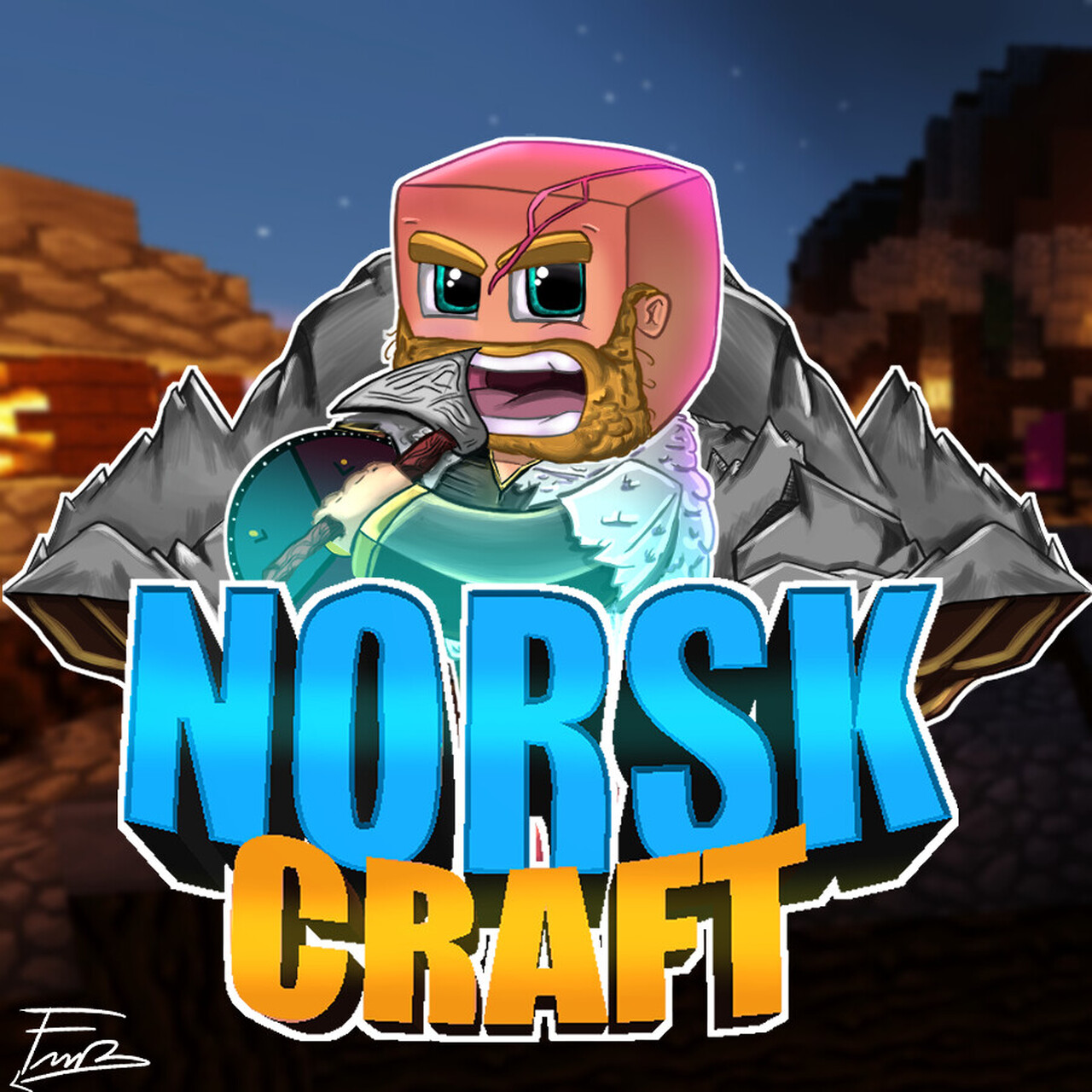 Norsk Craft | Vikings | Survival | Custom | Quests Minecraft Server