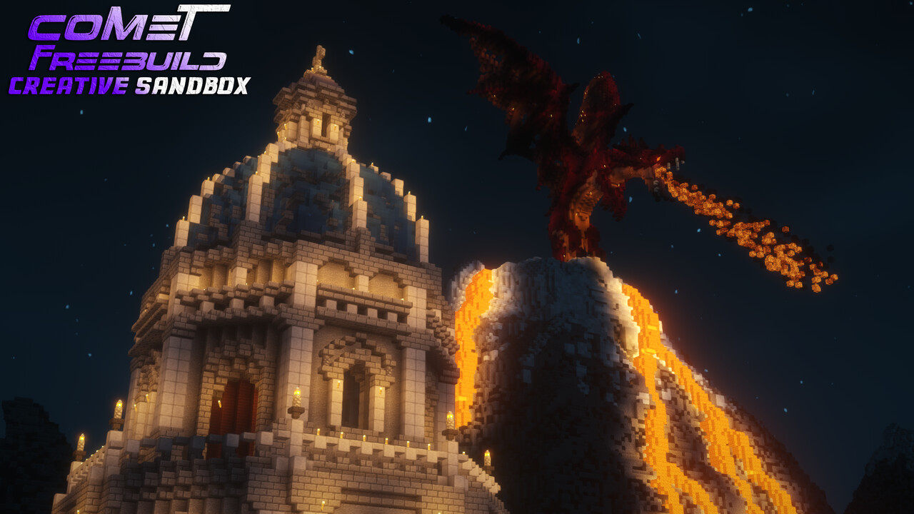 Comet FreeBuild ★ 1.16.4 ★ 1.16.5 ★ Creative ★ Survival ★ Casino ...