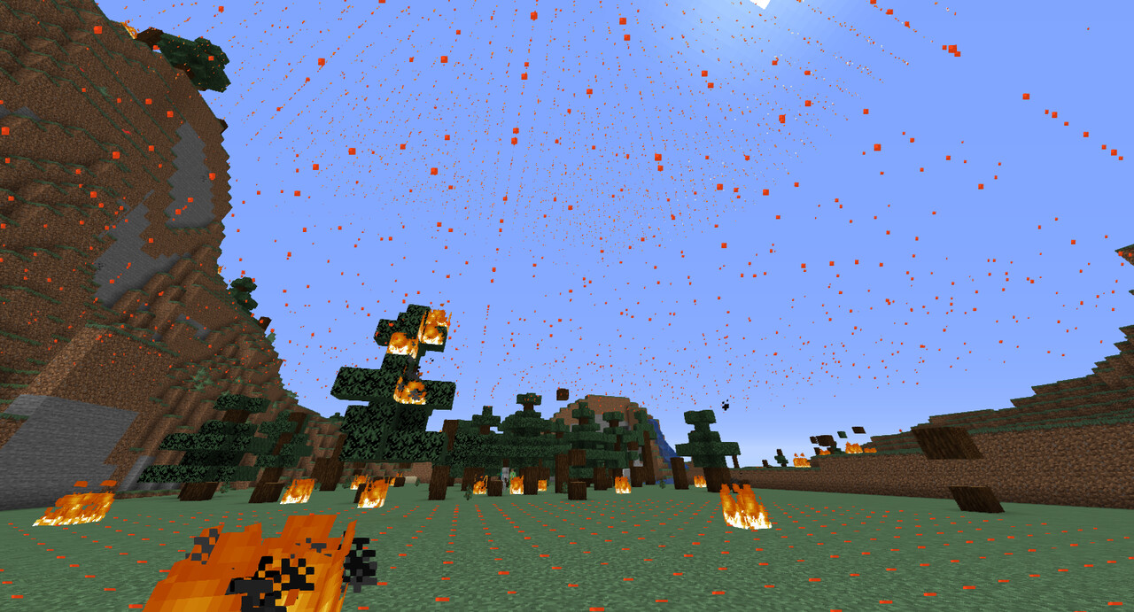 minecraft but it rains lava Minecraft Server