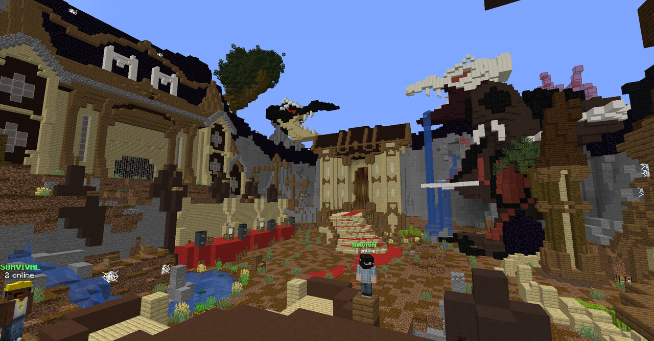 PLAY.MINEMALIA.COM - survival Minecraft Server