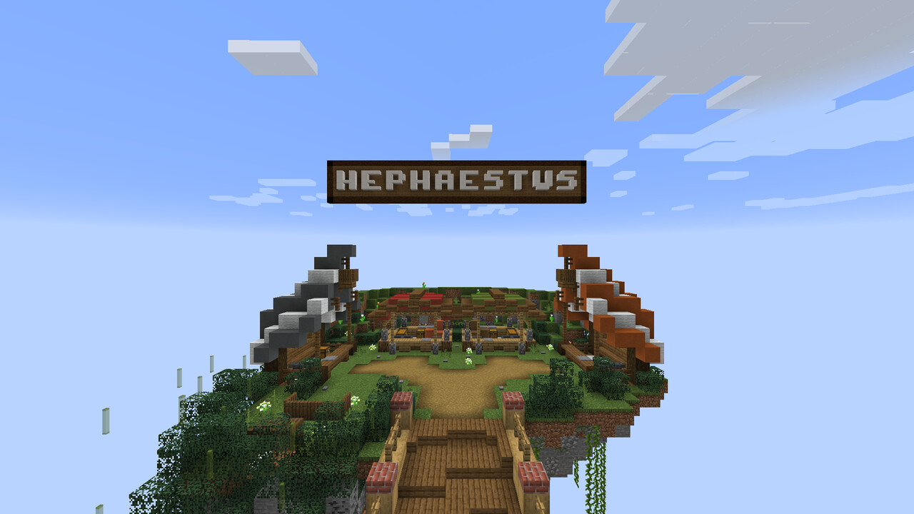 HEPHAESTUS SERVER JAVA | (HARD) SURVIVAL | MINIGAMES | CREATIVE | VIP ...