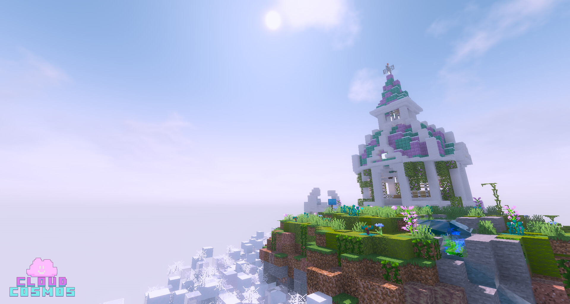 ☁️ Cloud Cosmos | Open Beta SMP | Custom Model Data | Java/Bedrock Crossplay Minecraft Server