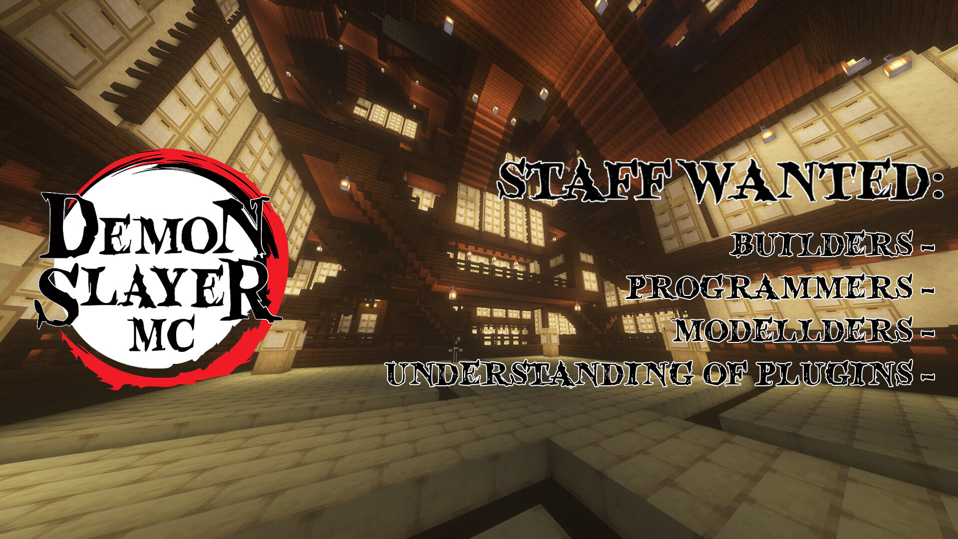 Demon Slayer MC | Recruiting a Team of Staff | Discord In Description ...