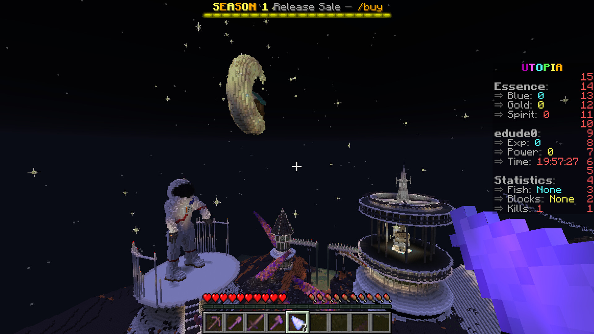 Utopia - The #1 Incremental Adventure Minecraft Server