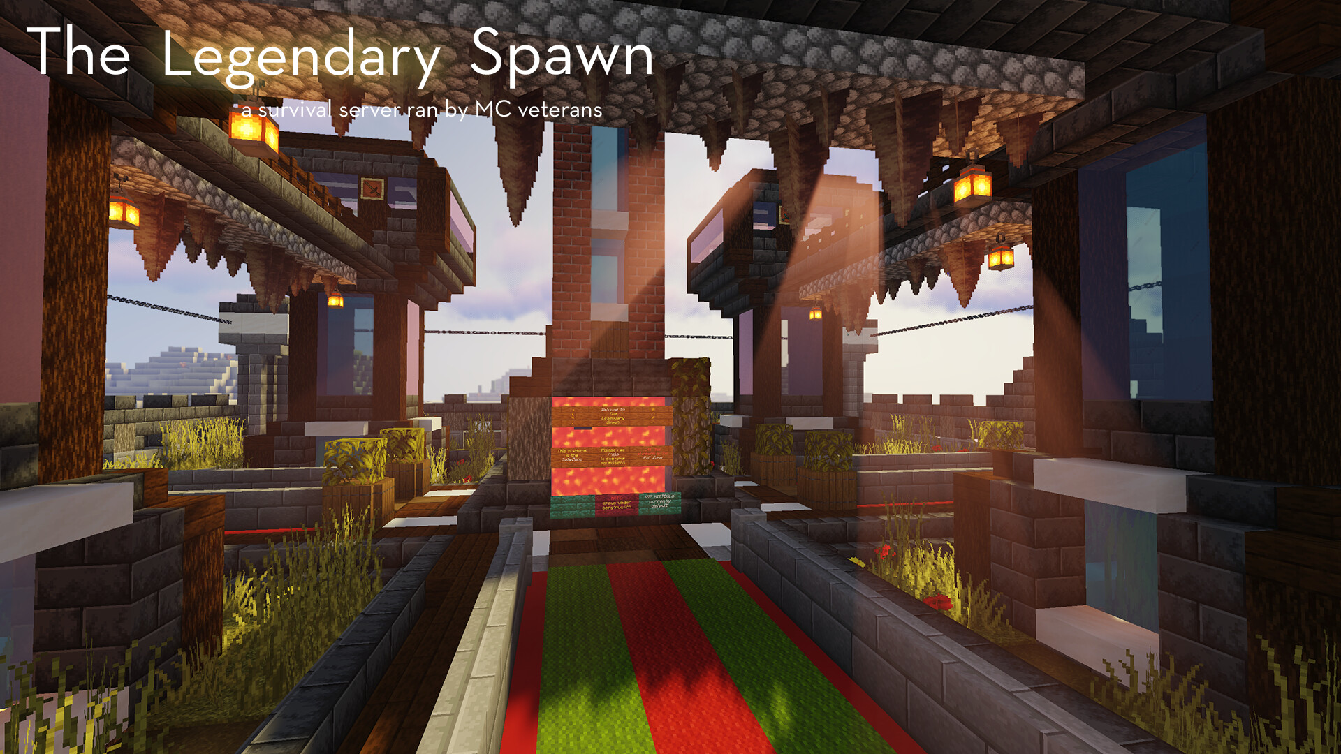 The Legendary Spawn - ANARCHY - PreRendered Chunks - Stores - Faction ...