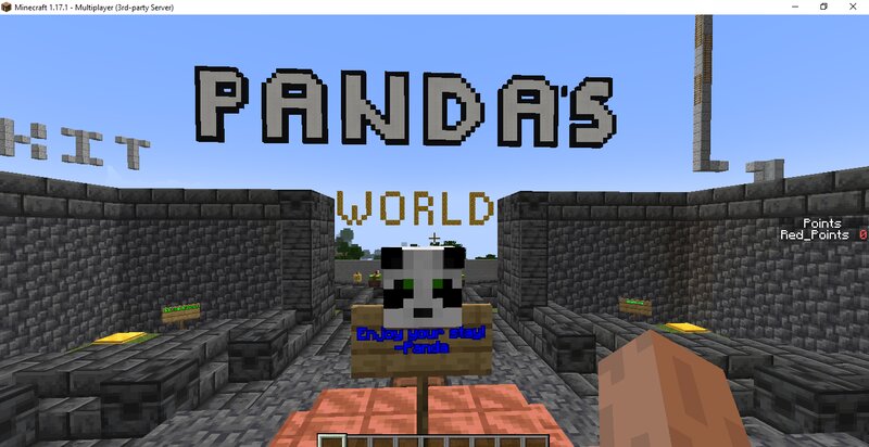 Panda's world Minecraft Server