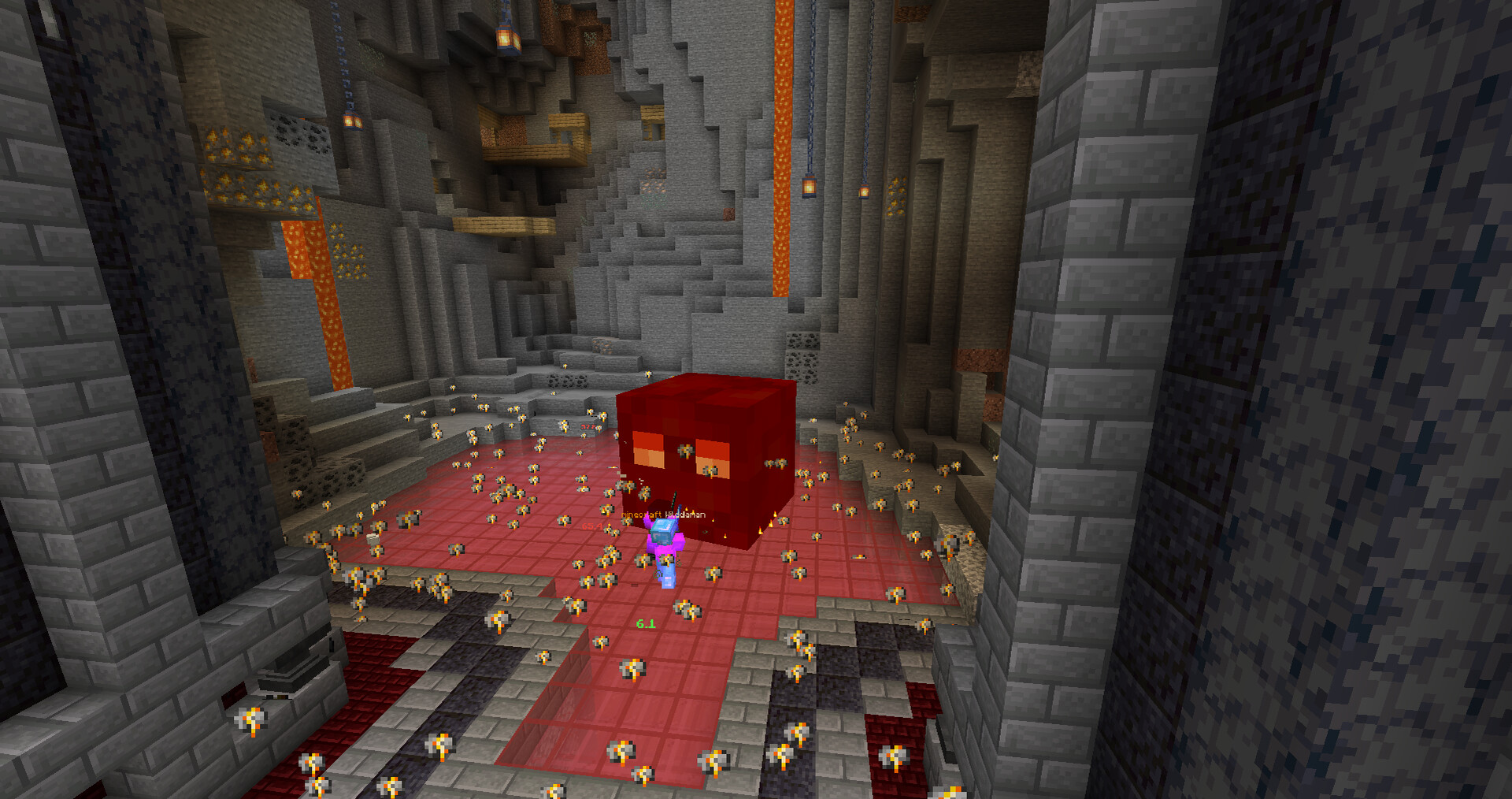 Dark Mines | 1.17 | Custom Bosses & Items | Team PvP Minecraft Server