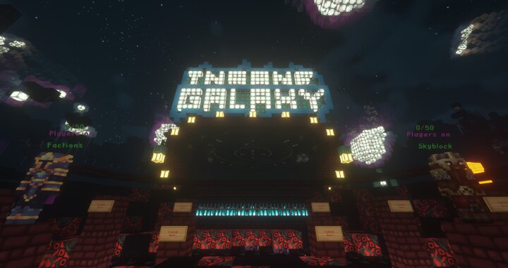 Insane Galaxy Network Minecraft Server