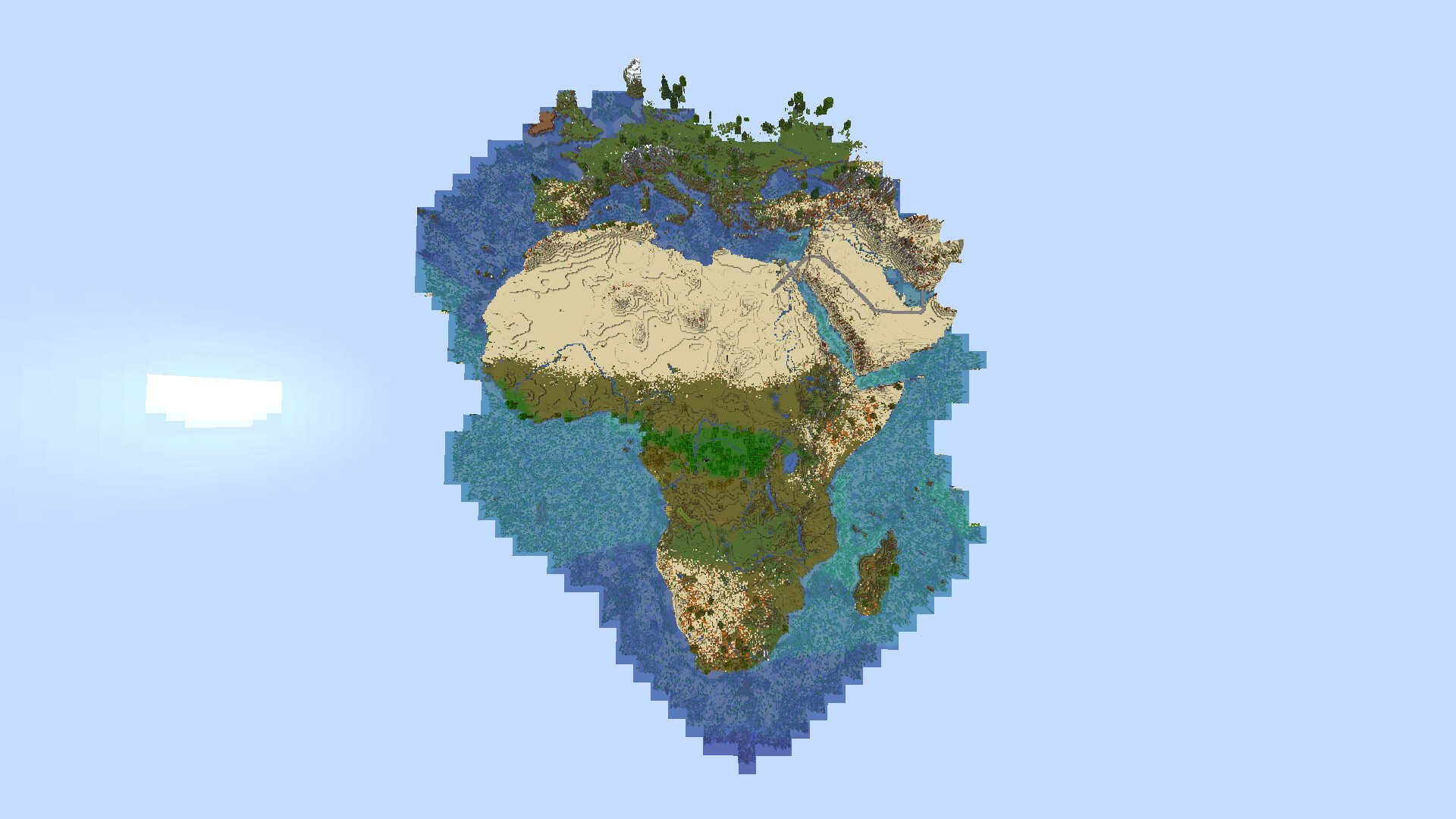 Model Earth Minecraft Server