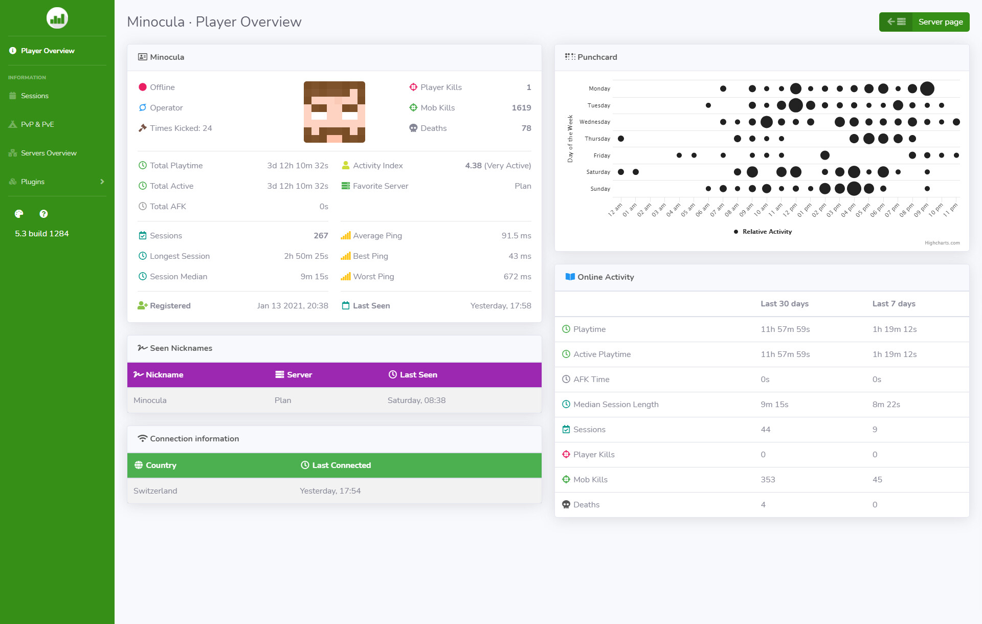 Selfmade public Family and Friends Server Minecraft Server