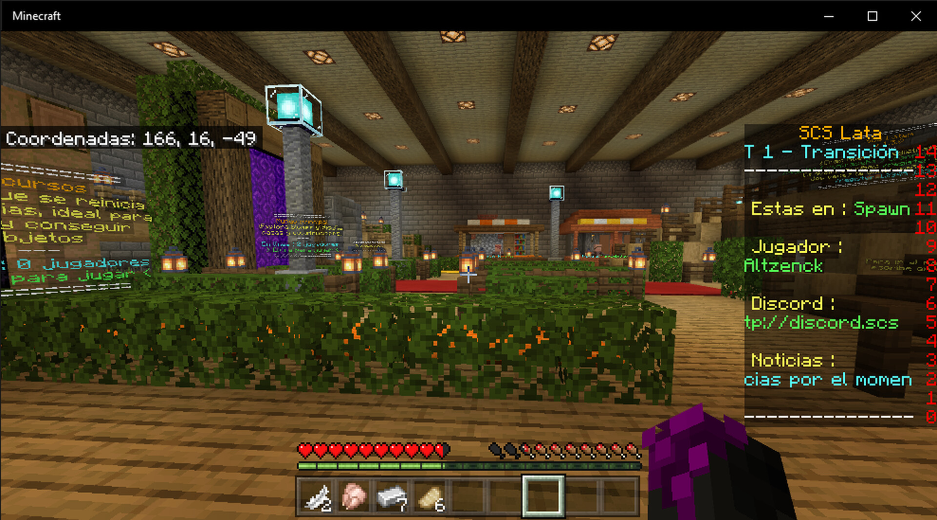 SCS Latam ( Servidor en Español ) Minecraft Server