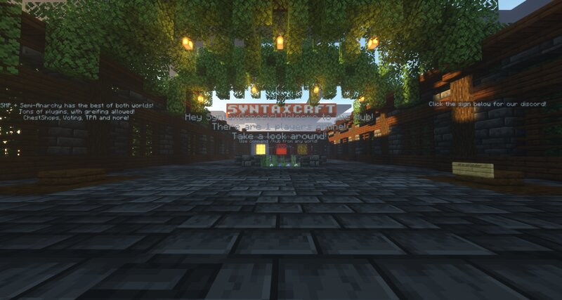 SyntaxCraft [SMP][Semi-Anarchy] Minecraft Server