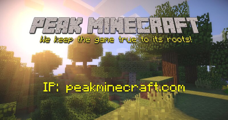 PEAK MINECRAFT - peakminecraft.com - You'll feel like you're back in ...