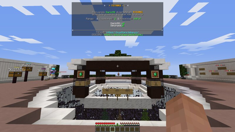 Titans server - Survival KitPvP Minecraft Server