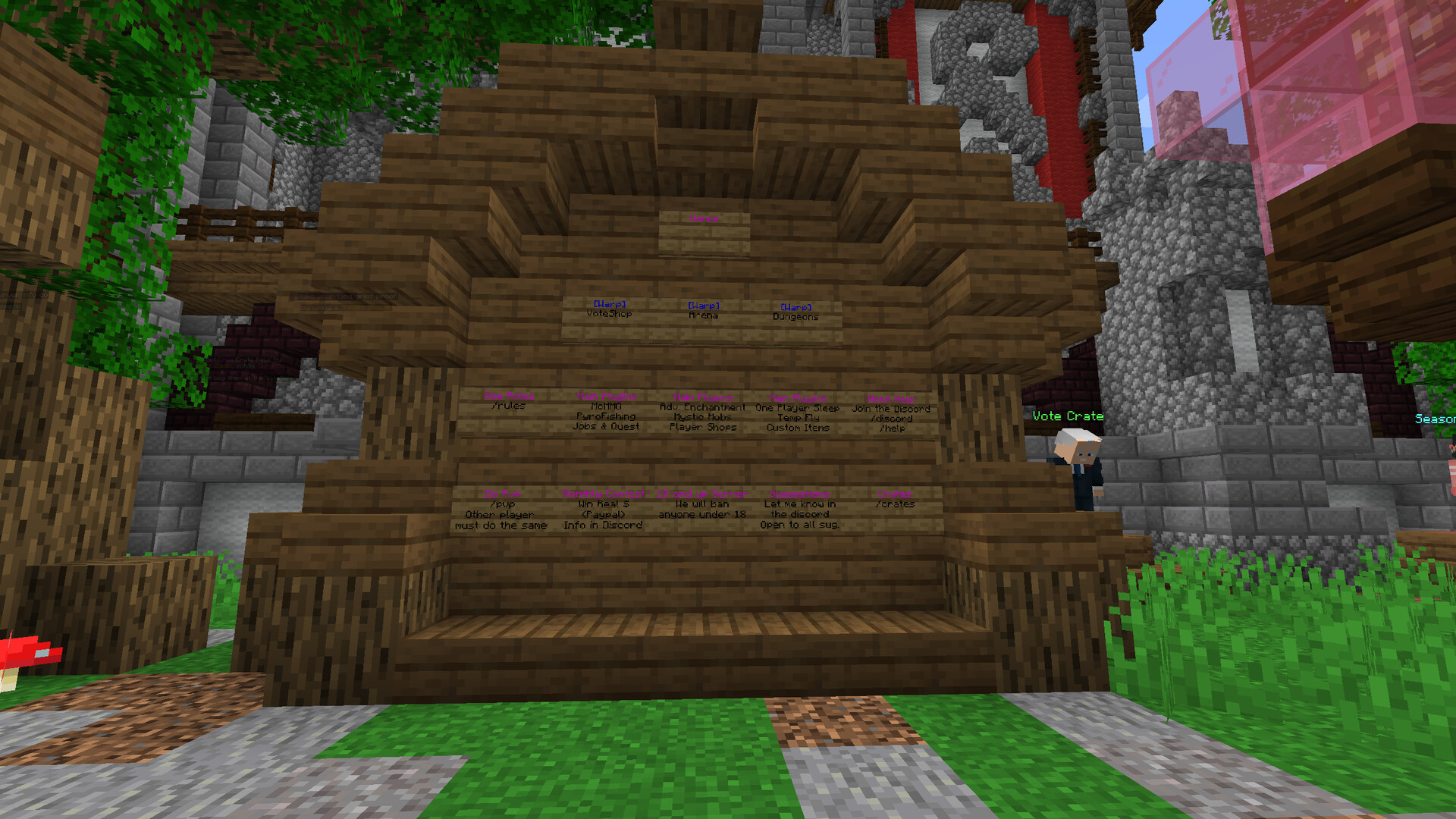 Purple Hierarchy Minecraft Server