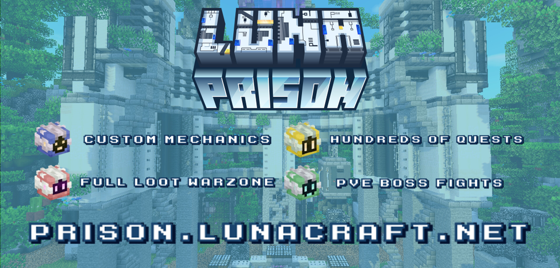 Luna Prison [1.18+] Custom Bosses | Custom Weapons | Custom Enchants ...
